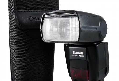 Вспышка камеры Накамерная Canon Speedlite 580EX