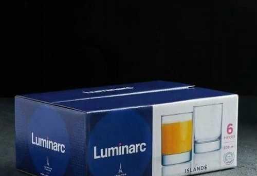 Набор стаканов luminarc "исланд", 300 мл, 6 шт