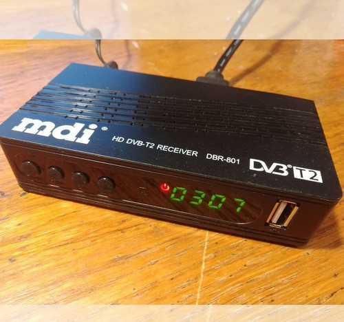 Цифровая тв приставка dvb t2 MDI dbr-801