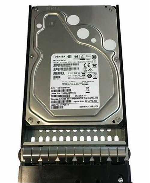Жесткий диск NetApp 4Tb X477A-R6 35P2873 SAS 3,5