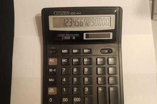 Настольный калькулятор Citizen SDC414