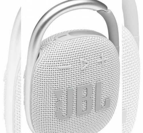 Портативная колонка JBL Clip 4 White (jblclip4WHT)