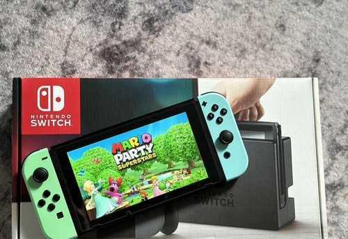 Nintendo Switch (прошитая/чип/256gb/игры)