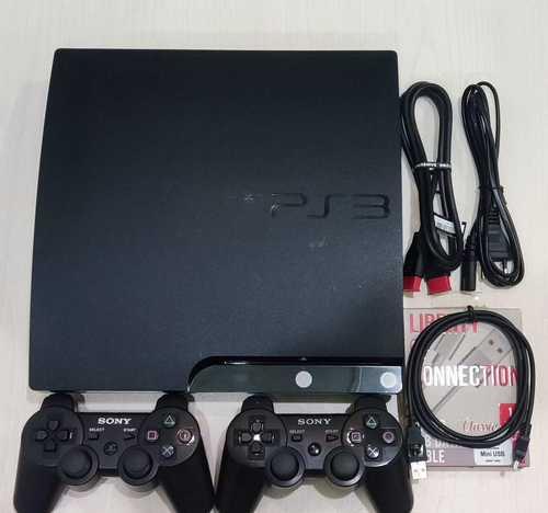 Sony playstation 3 slim (320Гб)   40игр   Гарантия