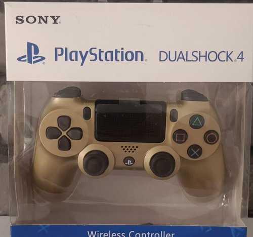 Геймпад Sony Dualshock 4 "Gold"