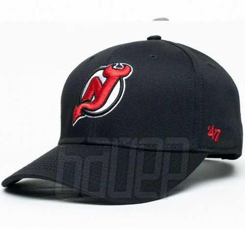 Кепка бейсболка 47' New Jersey Devils чёрная