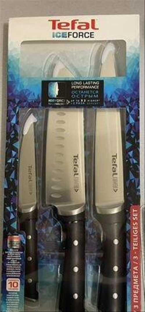 Новый набор ножей Tefal Ice Force K232S374