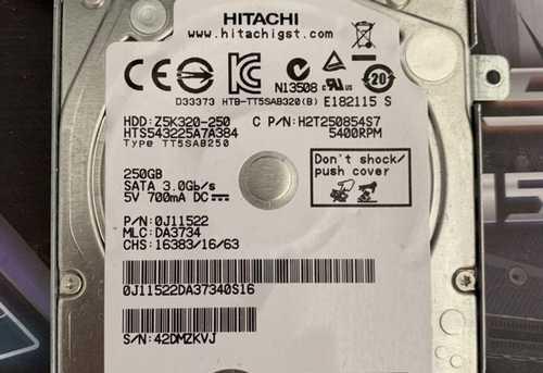 Жесткий диск Hitachi 250Gb