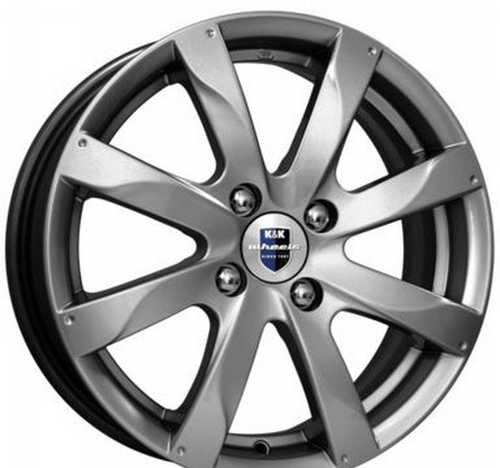 K&K 6x15/4x100 ET45 D56,6 Джемини-оригинал (кс617) Дарк платинум