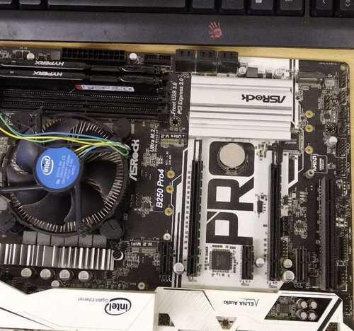 Материнская плата Asrock b250m pro4   i5 6600