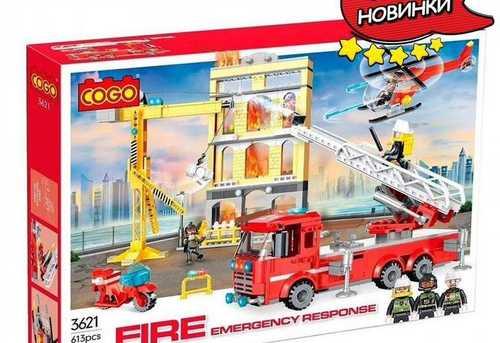 Лего Пожарная машина / Пожар