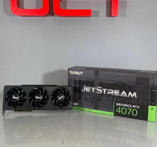 Видеокарта Palit Geforce RTX4070 Jetstream 12GB