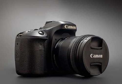 Canon 80d body + canon ef-s 10-18