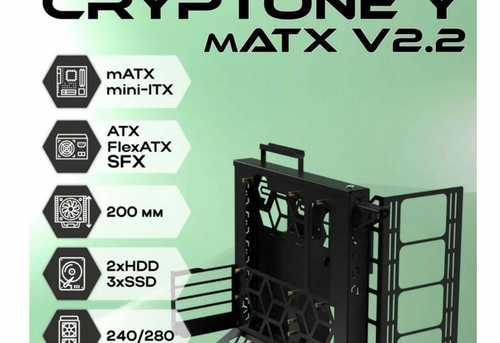 Открытый корпус Cryptone Y mATX v2.2