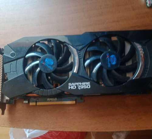 Видеокарта sapphire HD7950