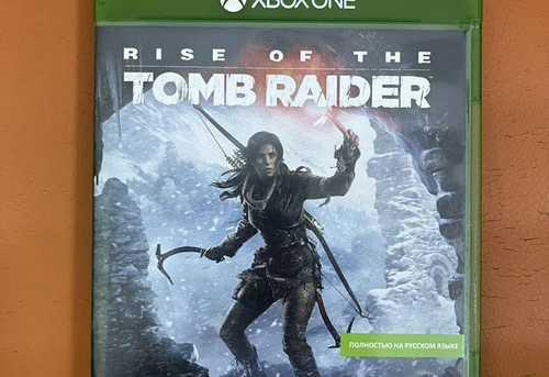 Диск Rise of the Tomb Rider (xbox one, series S/X)