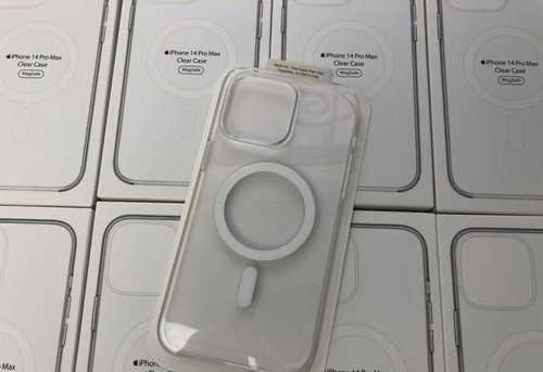 Чехол на iPhone 14 Pro Max с MagSafe прозрачный