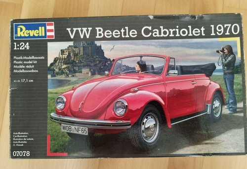 Сборная модель VW Beetle Cabriolet 1970