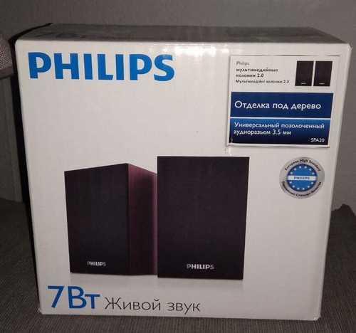 Компьютерные колонки акустика Philips