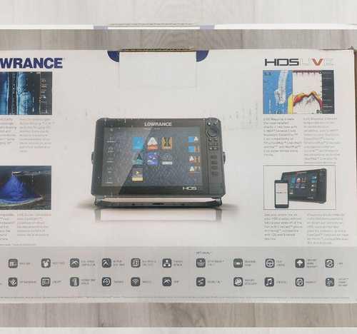 Картплоттер-эхолот Lowrance HDS-12 live