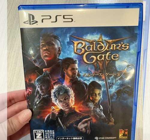 Baldur's Gate 3 диск ps5