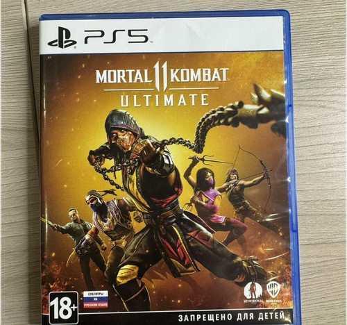 Mortal kombat 11 ps5 диск на русском