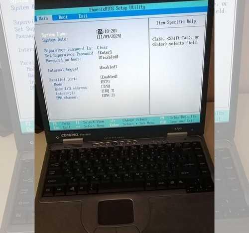 Ноутбук Compaq Presario 1700 LPT