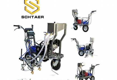 Schtaer Wega 7G - разметочная машина стеклошарики