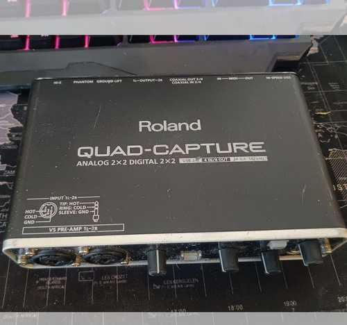 Звуковая карта Roland Quad-capture