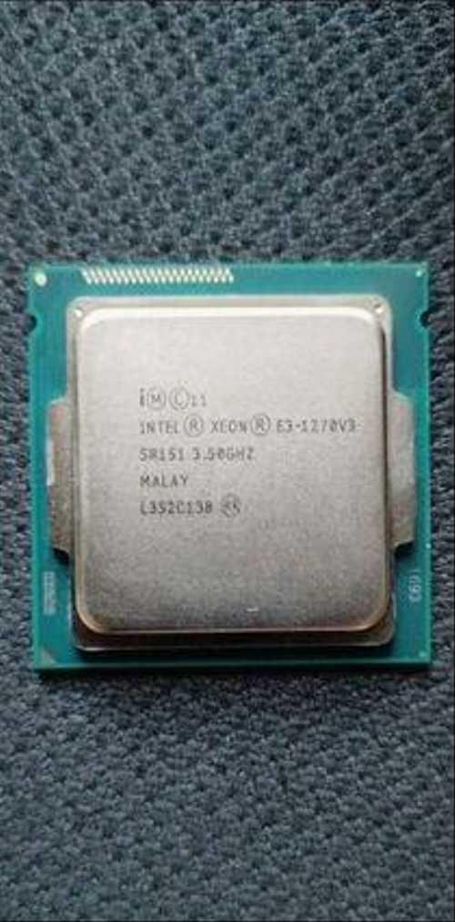 Процессор Xeon 1270v3 lga 1150