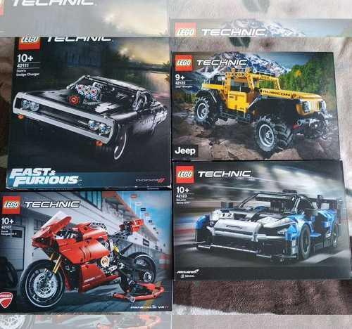 Lego Technic 42111 и другие