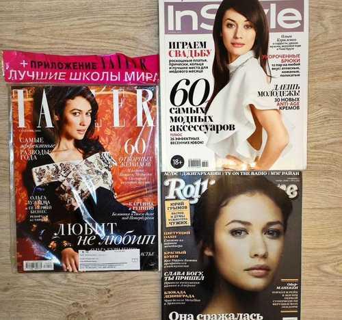 Ольга Куриленко Tatler Instyle Rolling stone