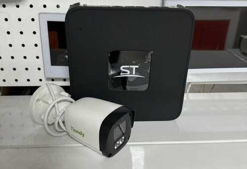 Комплект IP видеонаблюдения tiandy AK2 1 камера ул