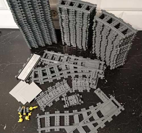 Lego city рельсы