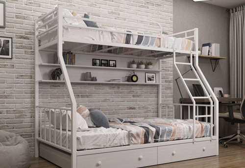 Детская кровать двухэтажная