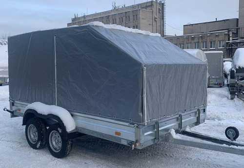Двухосный прицеп 3,2*2 с тентом (121836)