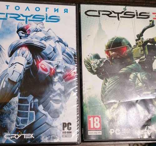 Диски для игры на компе crysis цена за 2шт