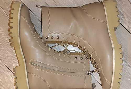 Ботинки женские демисезонные кожаные 42 р