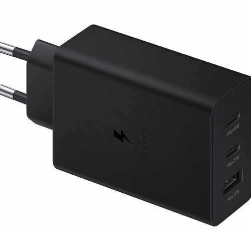 Сзу Samsung +Type-C 65W EP-T6530nbegeu black