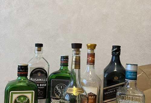 Бутылки из-под алкоголя