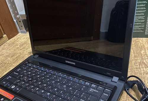 14" Samsung NP-R469, 250 ГБ, Core 2 Duo T6500, RAM 2 ГБ, GeForce G105M 0.25 ГБ