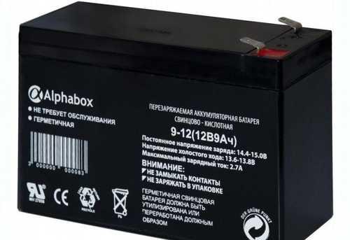 Аккумулятор Alphabox slab 12V/9Ah