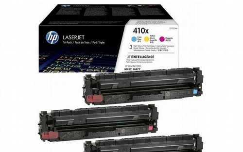 HP CF412X (410X) картридж желтый (из набора CF252X