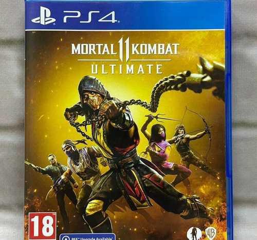 Mortal kombat 11 ultimate ps4 диск