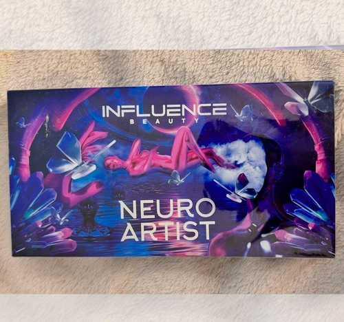 Influence beauty палетка теней neuro artist