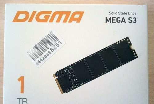 Внутренний диск SSD Digma Mega S3 1тб