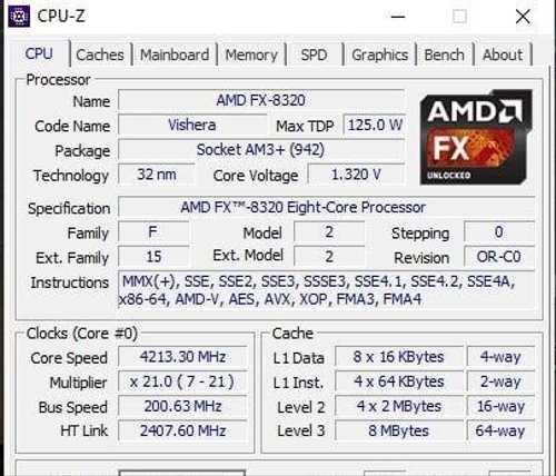Комплект Мат.плата+проц.+озу AMD FX8320