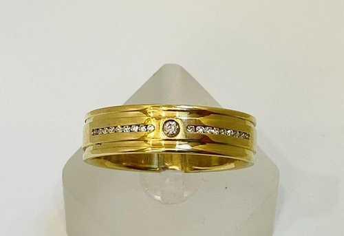 Кольцо золотое с бриллиантами Paradiso (вк1)