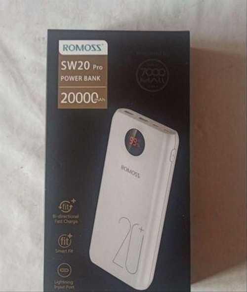 Повербанк Romoss 20000 mAh