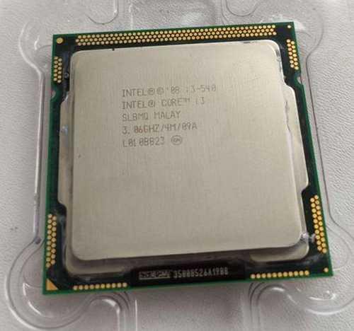 Процессор intel core i3 540